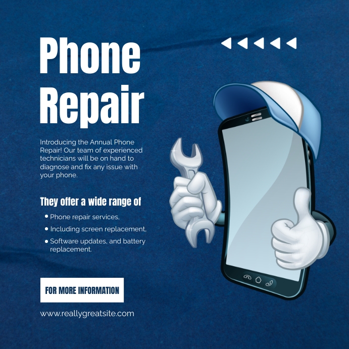 PHONE REPAIR TEMPLATE | PosterMyWall