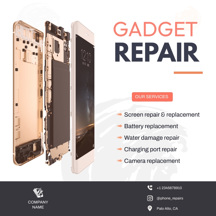 Copy of Phone repair template | PosterMyWall
