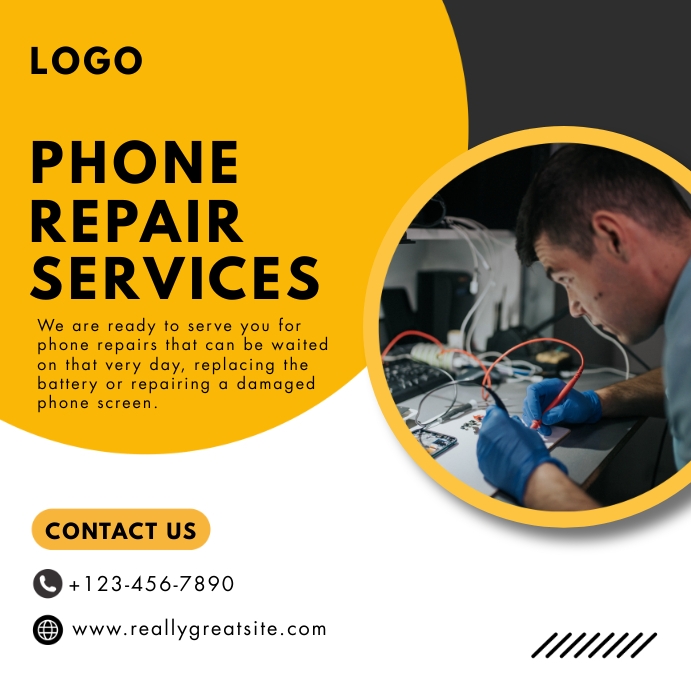 PHONE REPAIR TEMPLATE | PosterMyWall