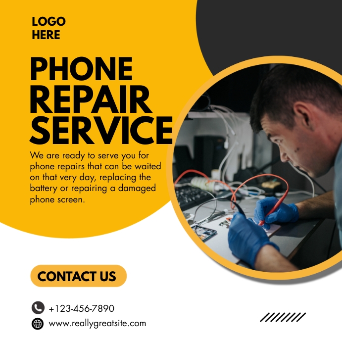 PHONE REPAIR TEMPLATE | PosterMyWall