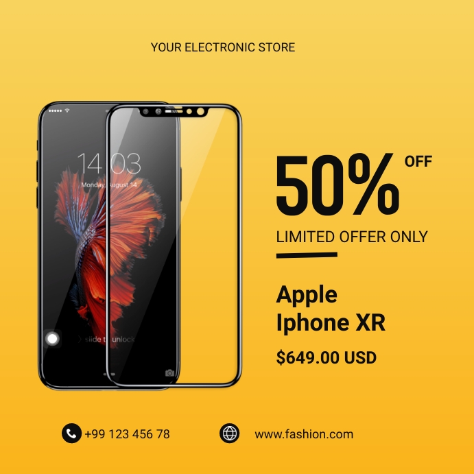 Phone sale Template | PosterMyWall