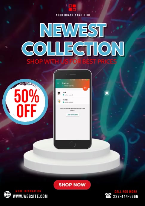 Phone Video Ads Template | PosterMyWall