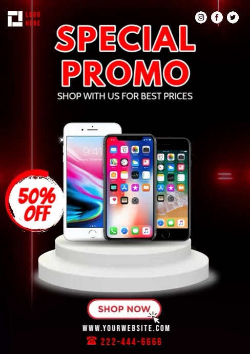 Phone Video Ads Template | PosterMyWall