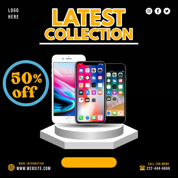 Phone Video Ads Template | PosterMyWall