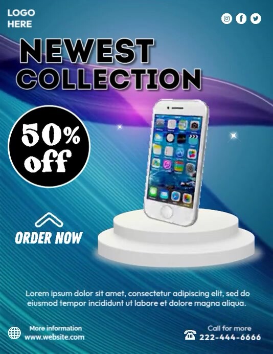 Phone Video Template | PosterMyWall