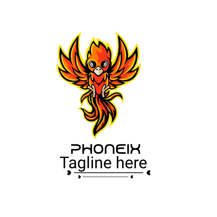 Phoneix logo Template | PosterMyWall