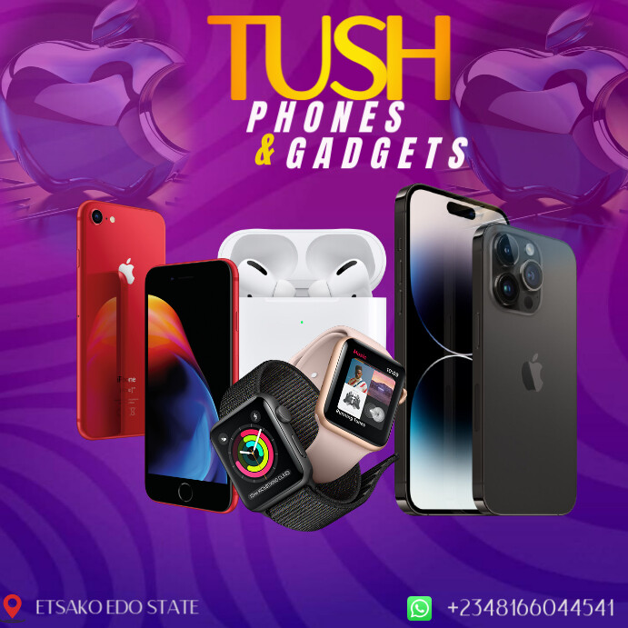 PHONES AND GADGETS SHOP FLYER Template | PosterMyWall