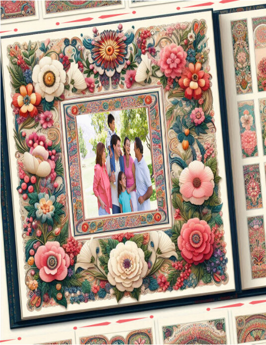 Copy of photo album collage | PosterMyWall