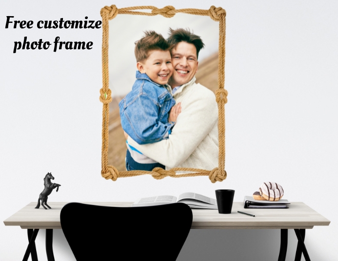 Copy of photo frame , free customize family photo in | PosterMyWall