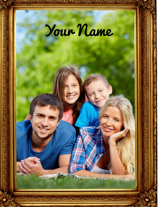 Copy of Photo frame flyer for free customize a4 size | PosterMyWall