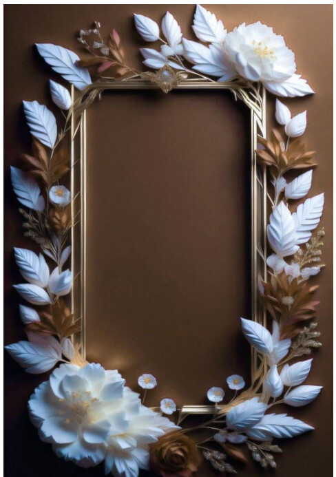 Photo Frame/wedding Card Template A5 | PosterMyWall