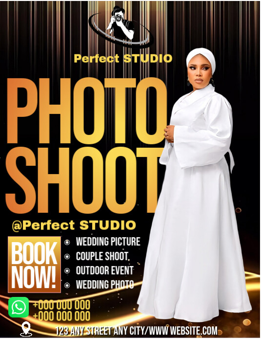 Plantilla de Photo shoot stadium flyer | PosterMyWall