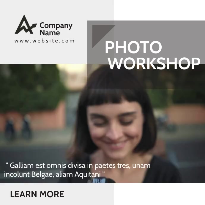 Photo workshop advertisement Template | PosterMyWall