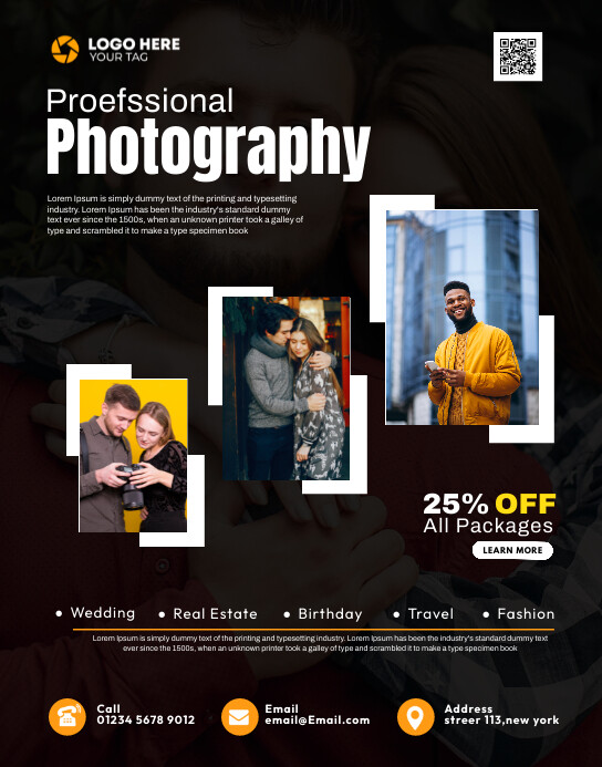 PHOTOGHAPHY Template | PosterMyWall