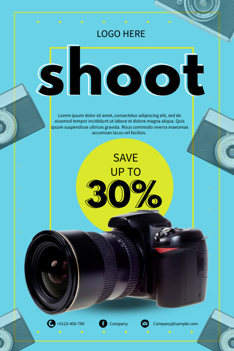 Photographer Flyer Template | PosterMyWall