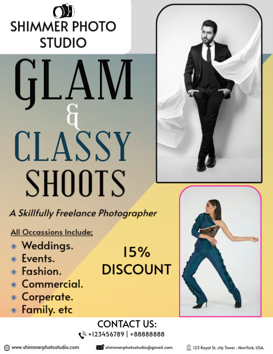 Copy of Photography & Videography Studio Ad | PosterMyWall