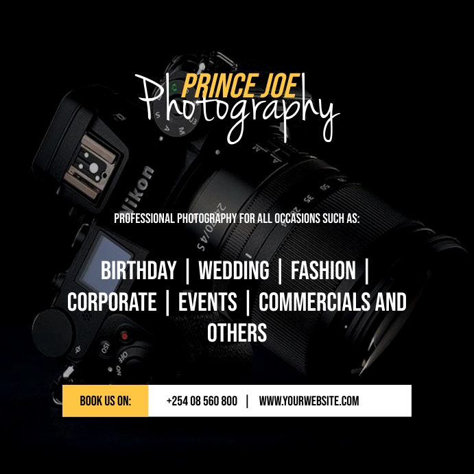 Copy of Photography advert flyer | PosterMyWall