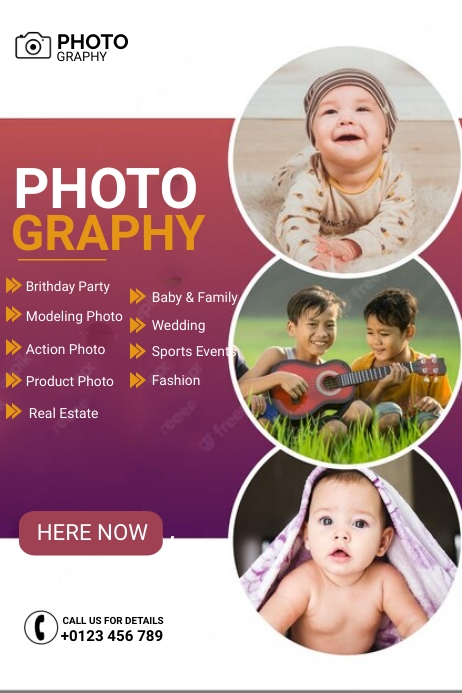 PHOTOGRAPHY BANNER TEMPLATE | PosterMyWall