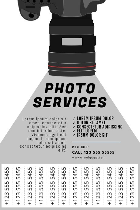 photography Business Flyer Template | PosterMyWall