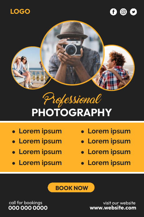 Photography business poster Template | PosterMyWall