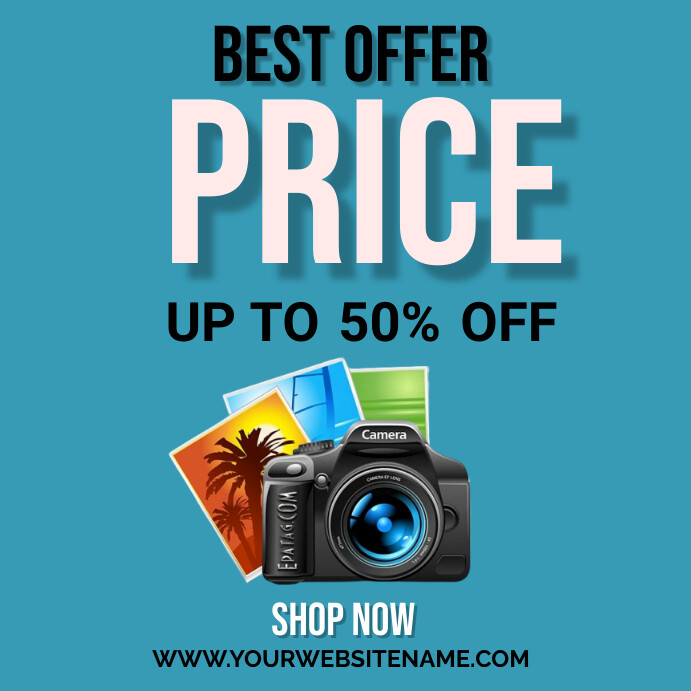 photography camera flyer Template | PosterMyWall