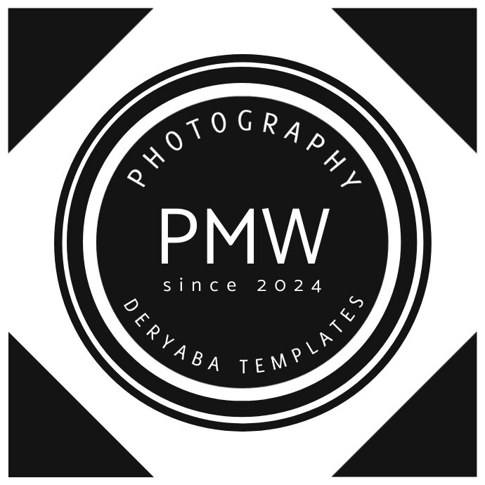 Photography Camera Lens Circle Logo Template | PosterMyWall