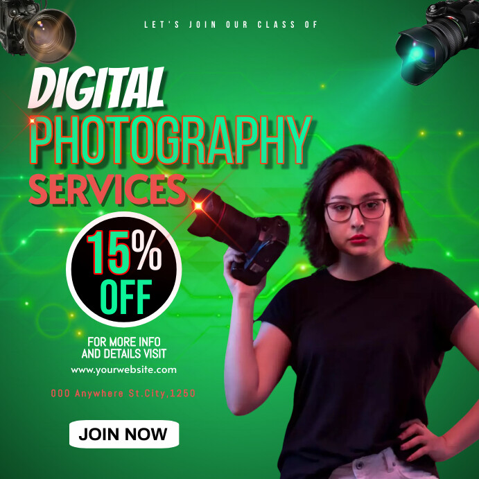 Photography Template | PosterMyWall