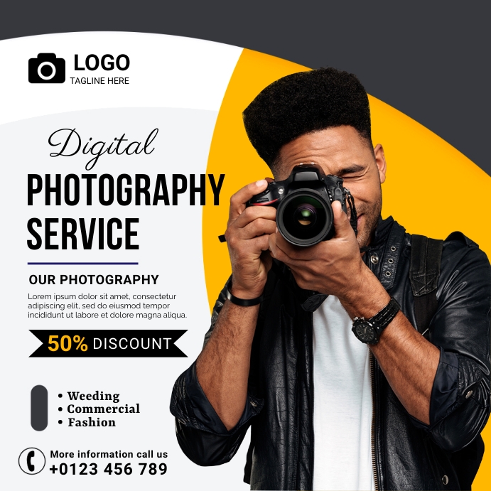 PHOTOGRAPHY FLAYER TEMPLATE | PosterMyWall