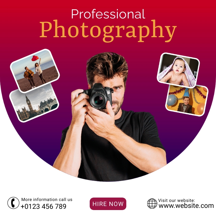 PHOTOGRAPHY FLAYER TEMPLATE | PosterMyWall