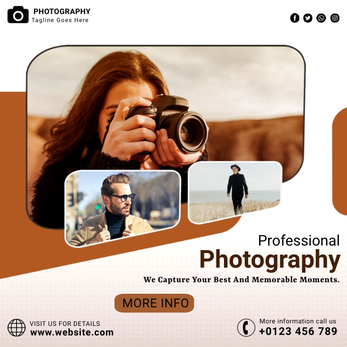 PHOTOGRAPHY FLAYER TEMPLATE | PosterMyWall
