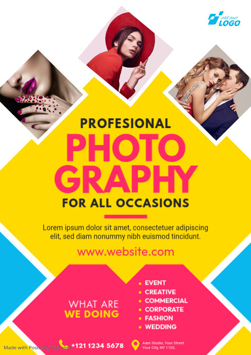 Plantilla de Fotografía | PosterMyWall