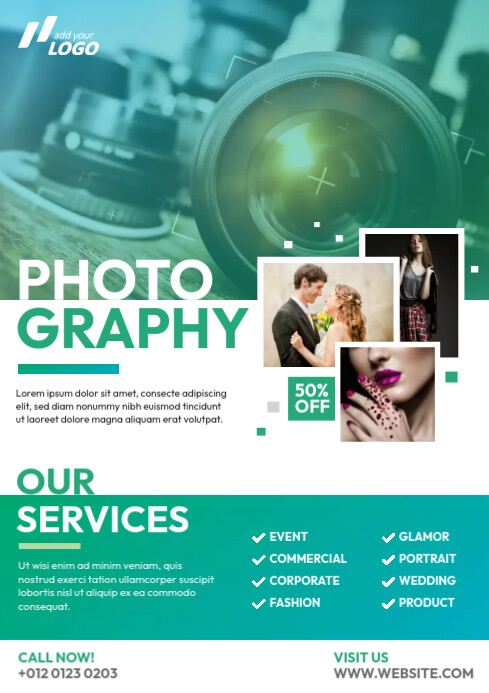 Photography Flyer Template | PosterMyWall