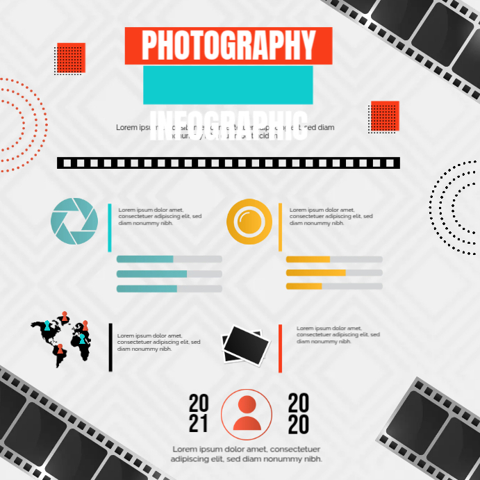 Photography Infographics Template | PosterMyWall