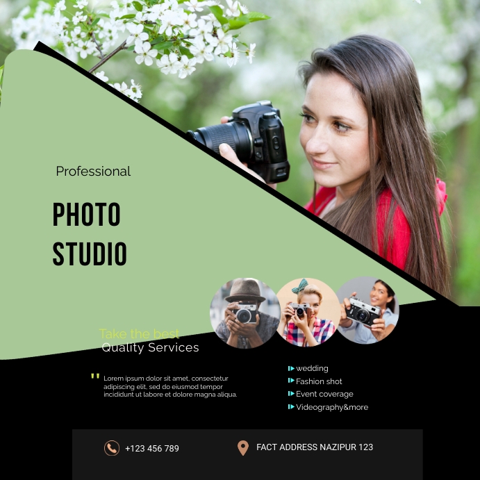 PHOTOGRAPHY INSTRAGRAM POST TEMPLATE | PosterMyWall