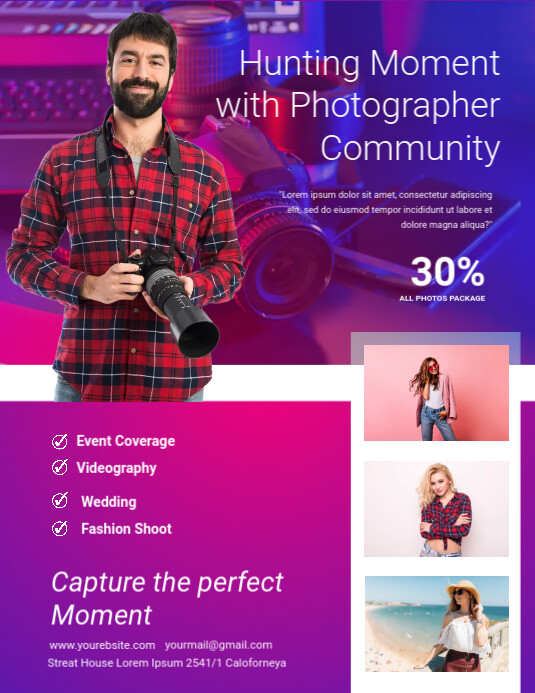 Copy of Photography Poster | PosterMyWall