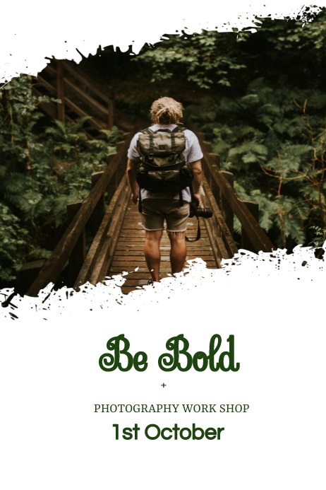 Photography poster Template | PosterMyWall