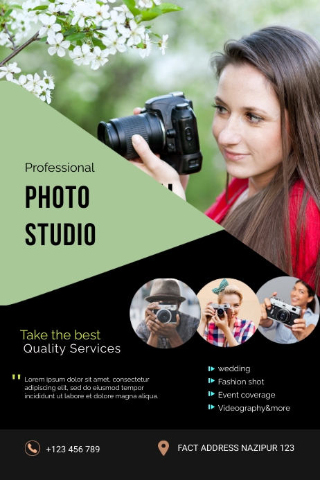 PHOTOGRAPHY POSTER Template | PosterMyWall