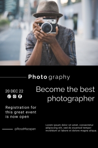 Photography Template | PosterMyWall