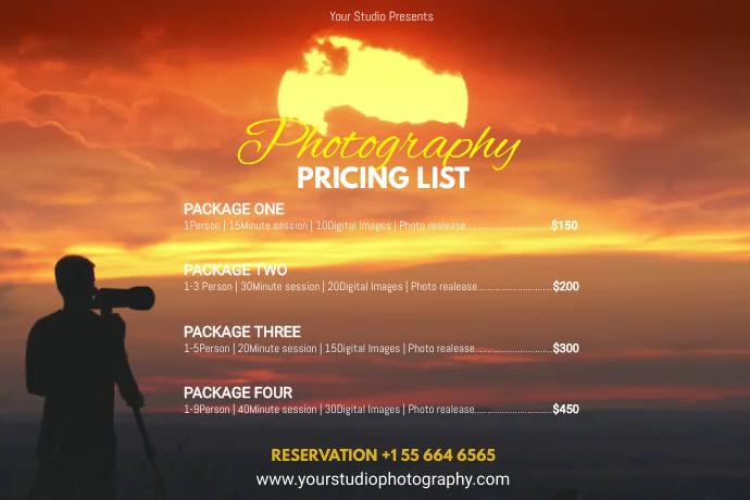 PHOTOGRAPHY POSTER TEMPLATE | PosterMyWall