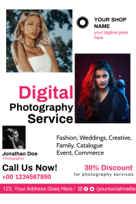 Photography photoshoot Template | PosterMyWall