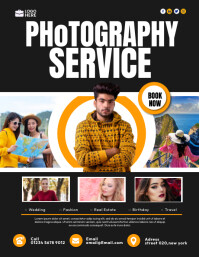 Photography Service business flyer poster Template | PosterMyWall