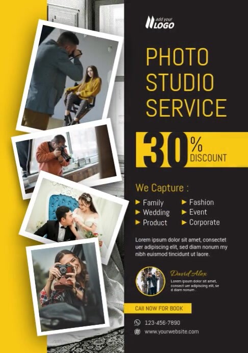 Copy of Photography Service Flyer | PosterMyWall
