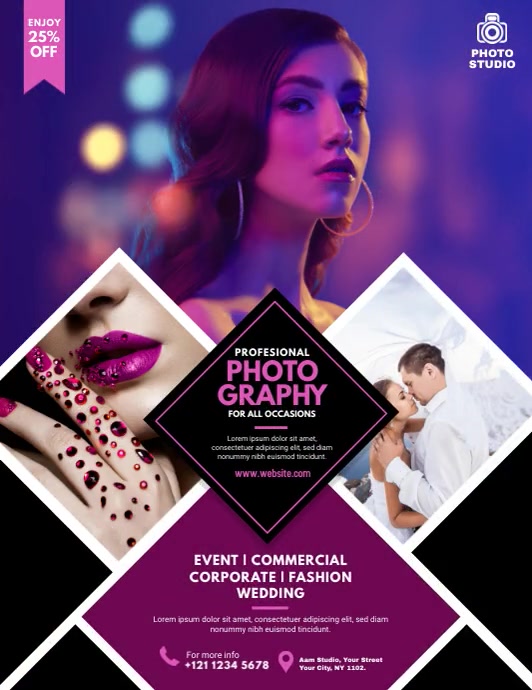 Photography Services Ad Template | PosterMyWall