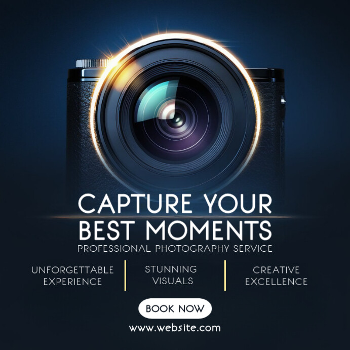 Photography Services Instagram Post Template | PosterMyWall