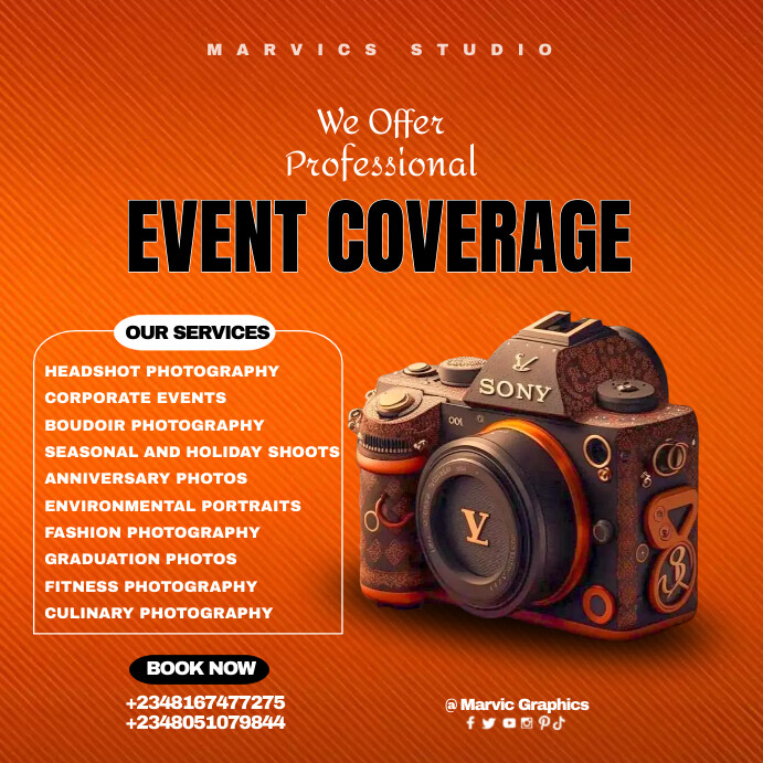 PHOTOGRAPHY STUDIO FLYER Template | PosterMyWall