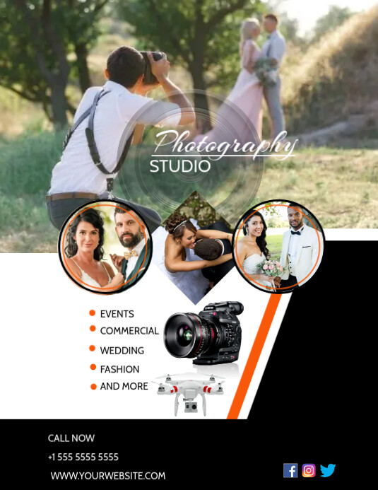photography studio flyer template | PosterMyWall