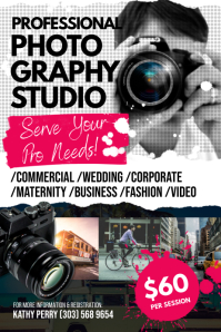 Photography Studio Poster Template | PosterMyWall