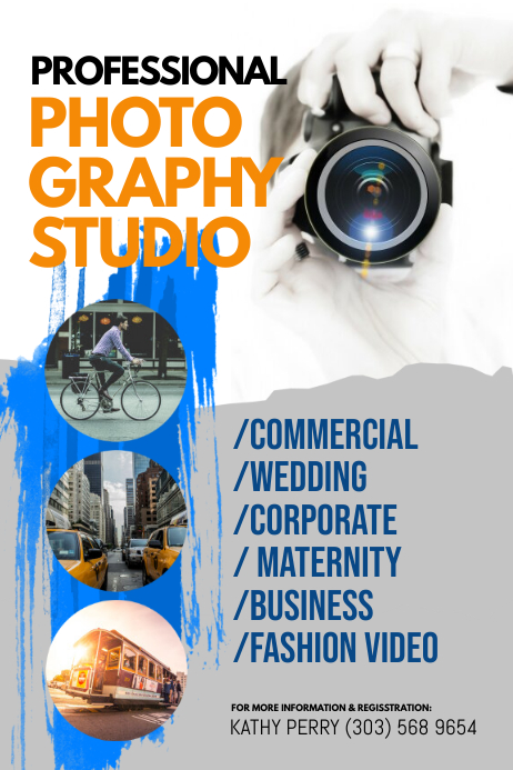 Photography Studio Poster Template | PosterMyWall