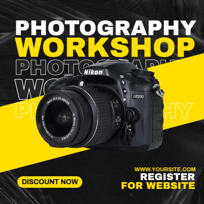 Photography Workshop Template | PosterMyWall