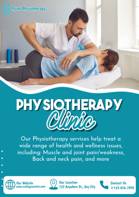 Copy of Physiotherapy Clinic | PosterMyWall
